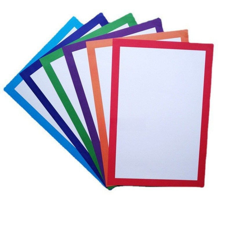 Kindergarten Border Open Paper Sketch Paper Frame Studio Cardboard ...