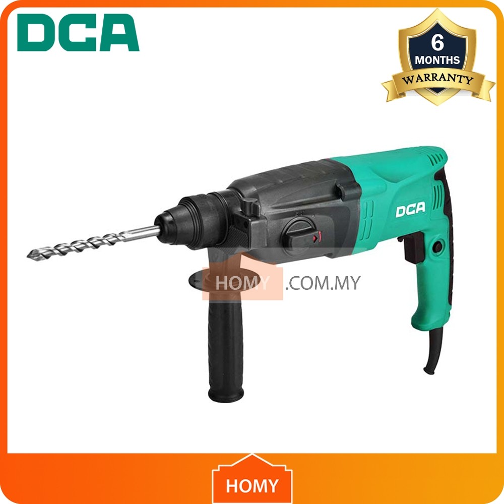 DCA Rotary Hammer AZC05-26B / Z1C-FF05-26B – 800W | 26mm | Heavy Duty Concrete Drill | Shopee ...