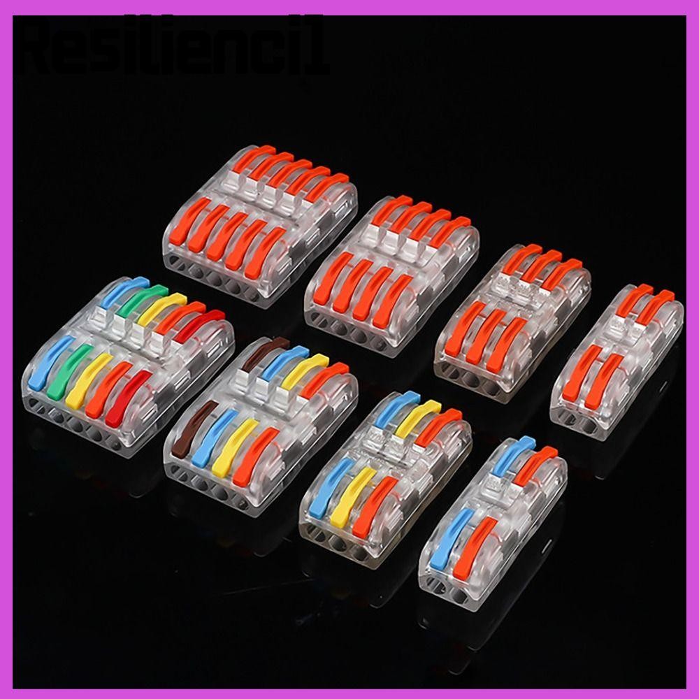 RESILIENCI1 Quick Terminal Block, Mini Universal Wire Connector, Quick ...