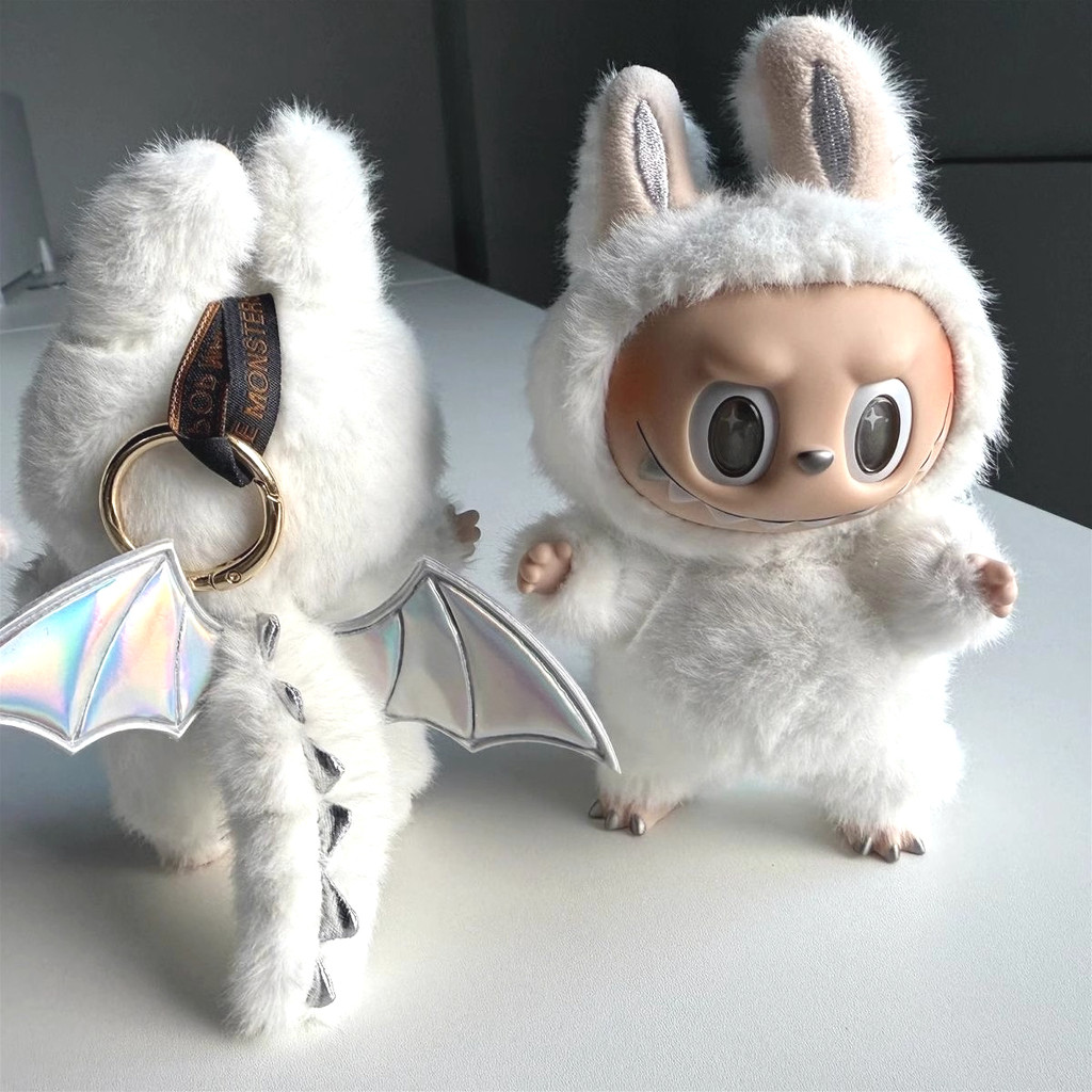 Labubu Zimomo ANGEL IN CLOUDS Customized Doll Vinyl Face Blind Box ...