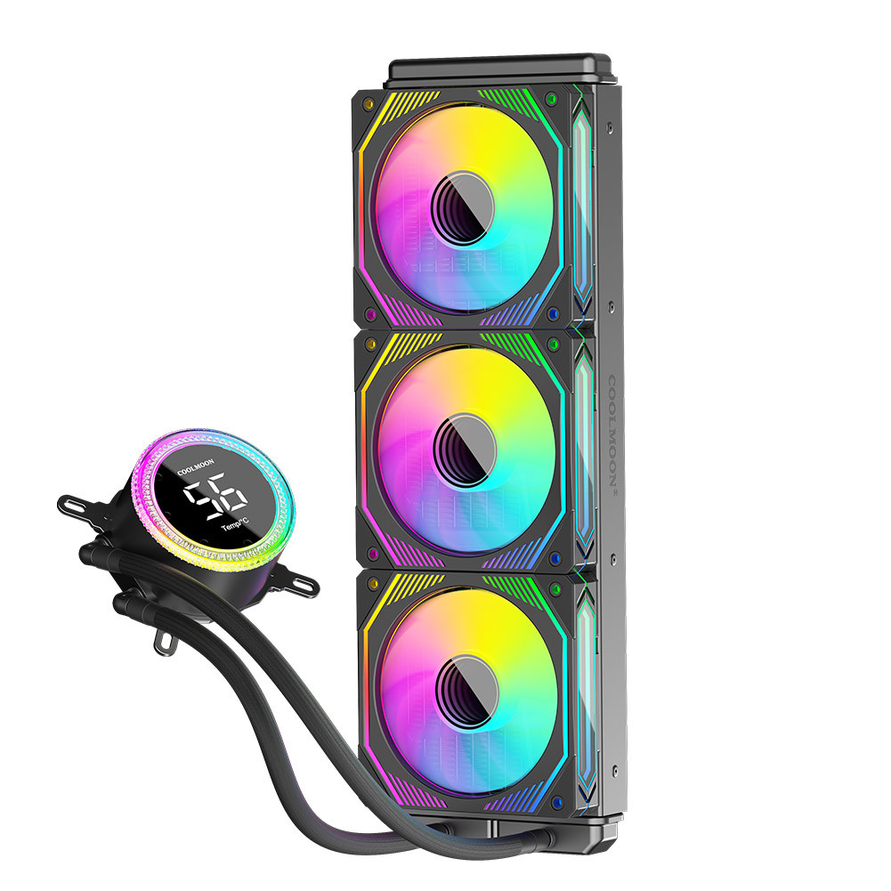 Liquid CPU Cooler 120mm ARGB & PWM Fans Water Cooling CPU Cooler for ...