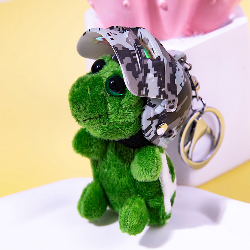 Turtle Doll Keychain Influencer Tik Tok Three-Level Helmet Wearing ...