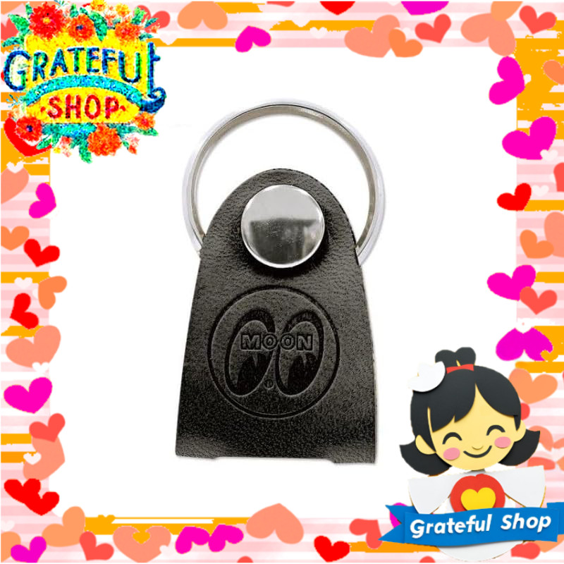 [authentic product] MOONEYES Eyeball Leather Key Cap Black MGC199BK ...