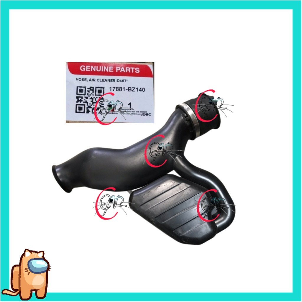 AIR CLEANER HOSE (ORIGINAL) PERODUA ALZA 1.5 (17881-BZ140) INTAKE HOSE ...