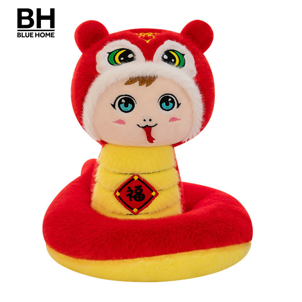 Chinese New Year Snake Soft Toy Chinese New Year Plush Doll 2025 Year ...