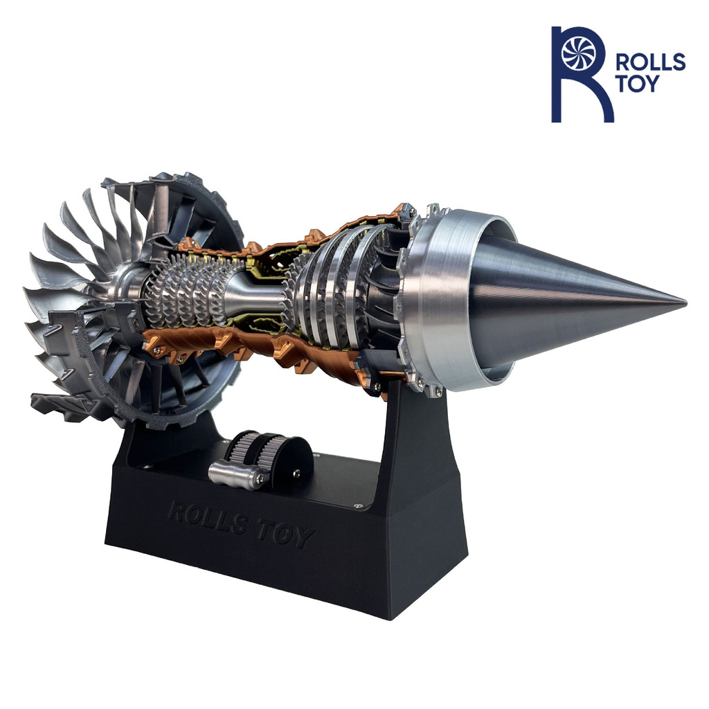 Roro Airlines Vortex Fan Aircraft Engine Model Mini Scientific ...