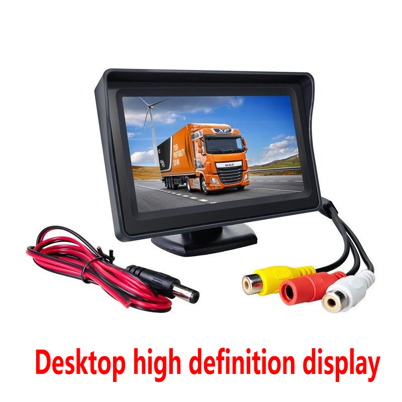 9V-36V 4.3-inch TFT LCD Rear View Display Car Rear View Camera Parking ...