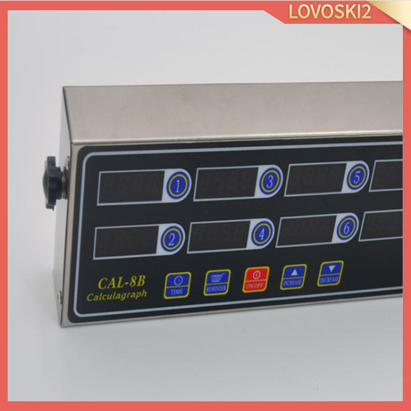 [LovoskiacMY] CAL-8B Calculagraph 8 Channel Digital Timer Reminder ...
