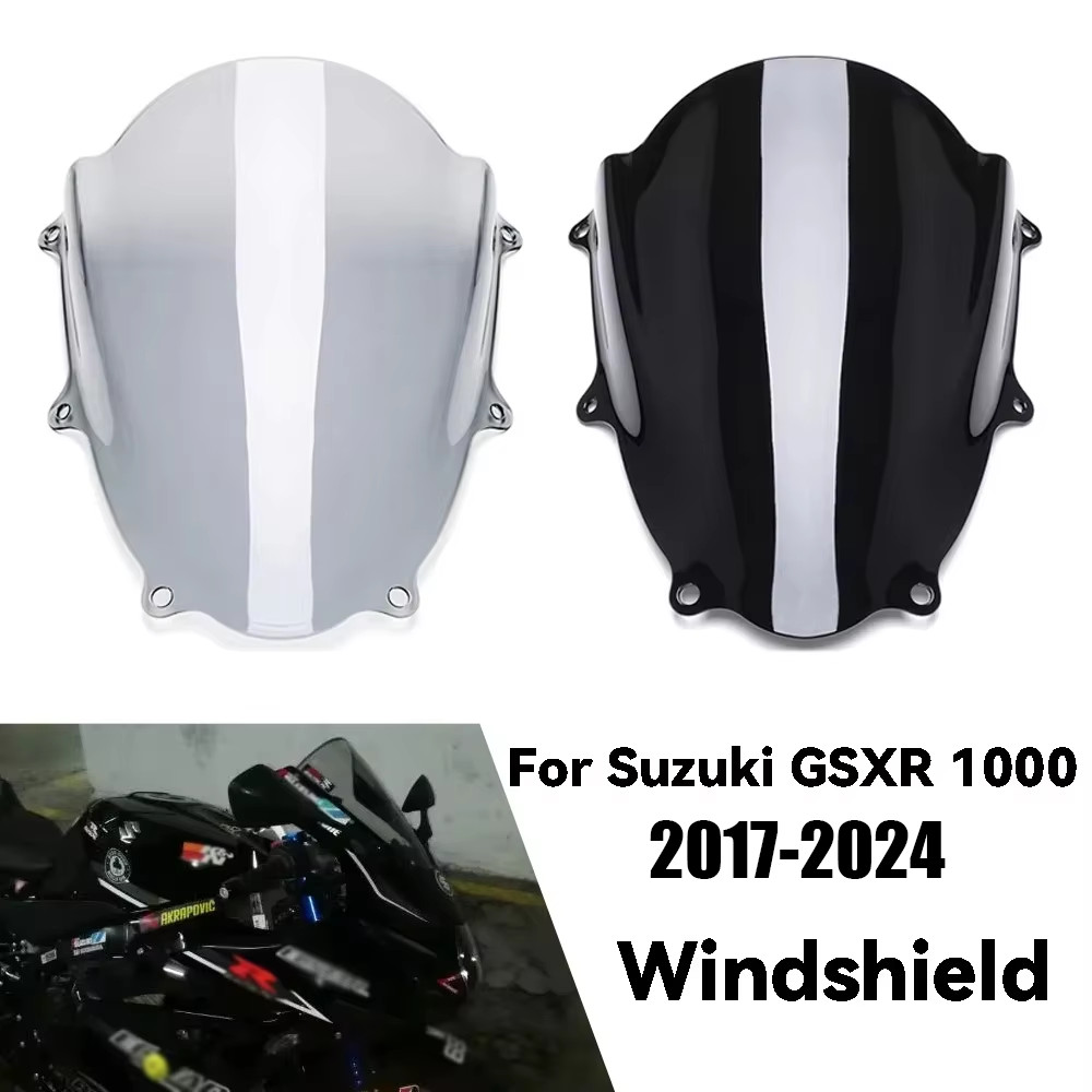 Windshield WindScreen For Suzuki GSXR GSX R GSX-R 1000 GSXR1000 GSX ...