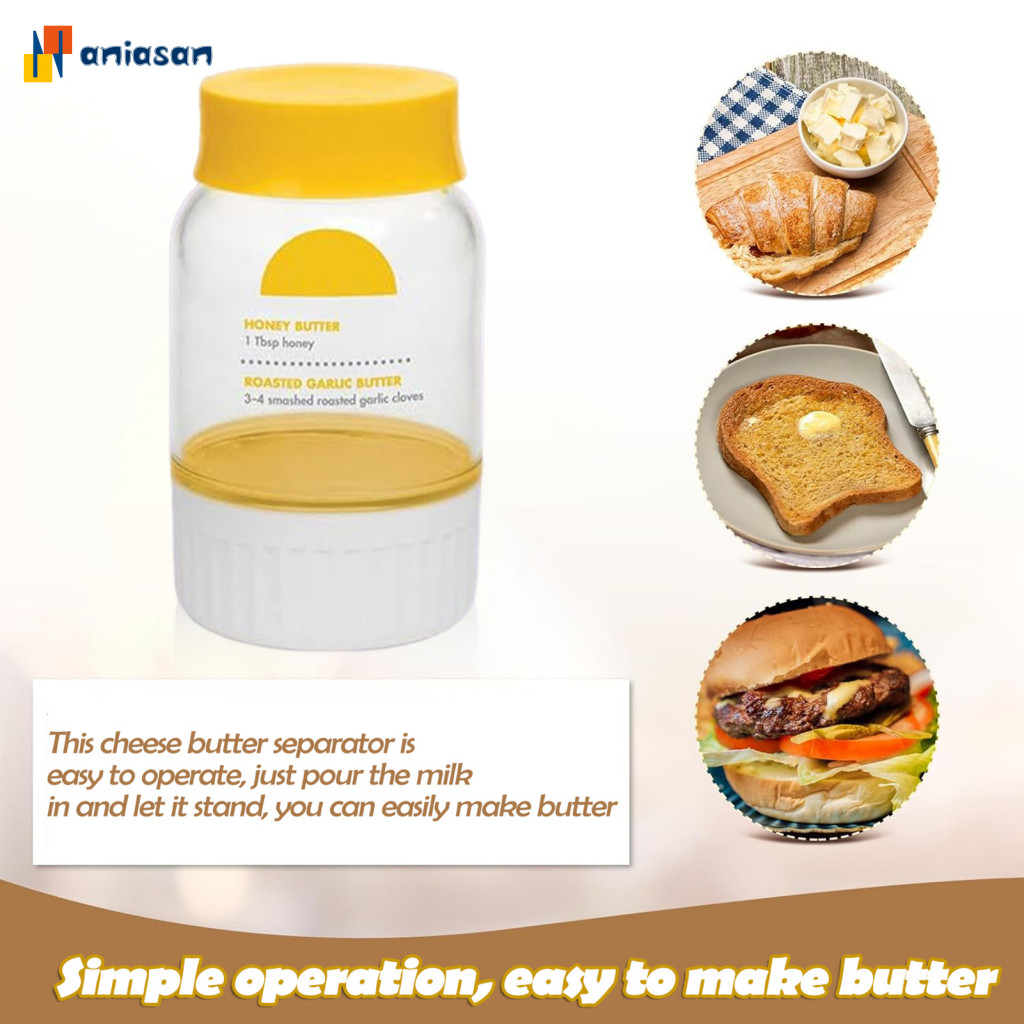 (aniasan) Cheese Butter Separator Space-saving Butter Separator ...