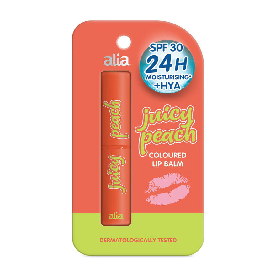 ALIA Peach Colored Lip Balm 1s | Shopee Malaysia