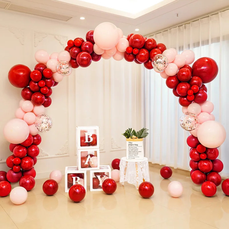 5m Balloon Chain Strip for Arch Garland Kit Balloons Tying Tools tape ...