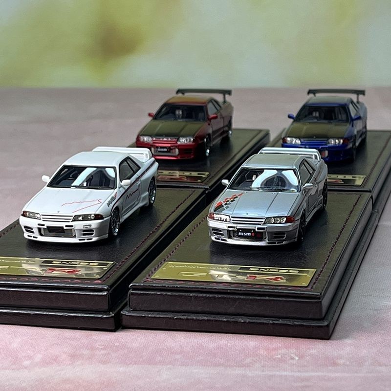 IG 1: 64 Nissan Classic Car Model JDM Ares Skyline GTR R34 R32 Z-TUNE ...