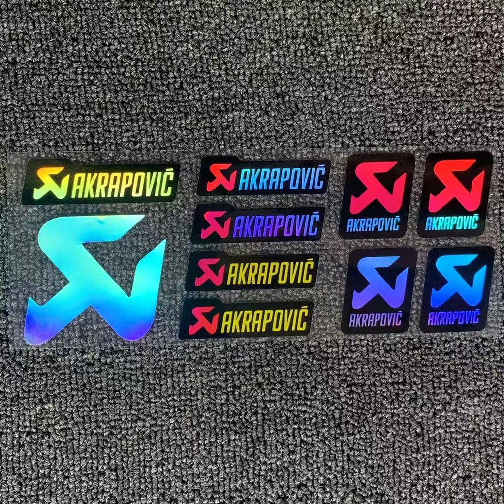 Akrapovic Scorpio Sticker Car Sticker Car Motorcycle Waterproof Laser ...