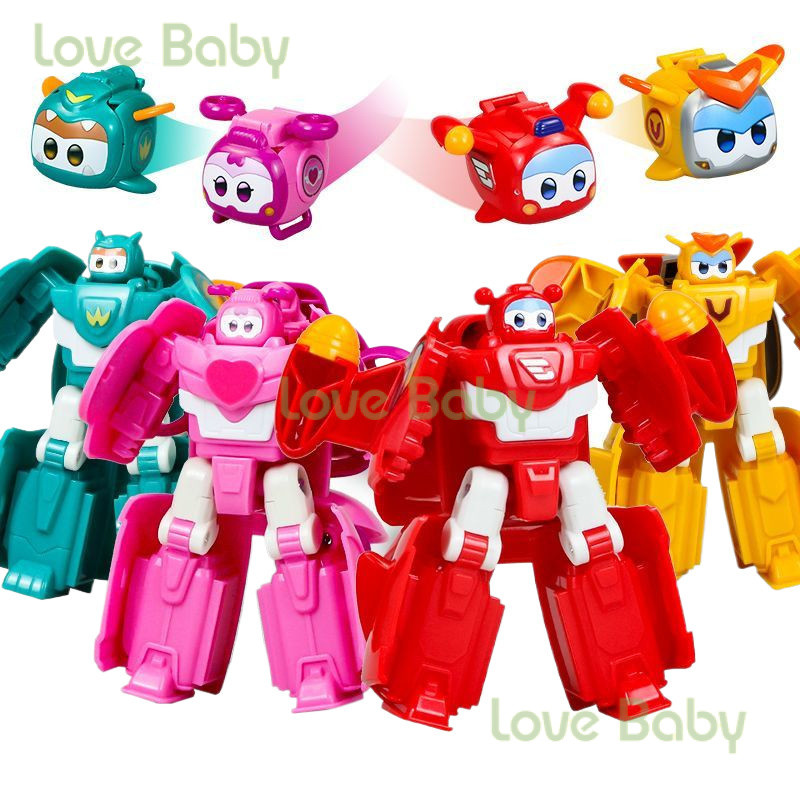 Super Wings Super Pet Transformable Robot Children's Toy Boy King Kong ...