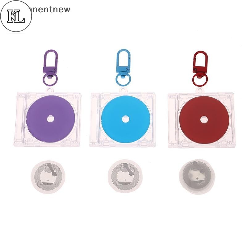 KL NFC Blank Album CD Case Keychain With NFC Sticker CD Player Keyring ...