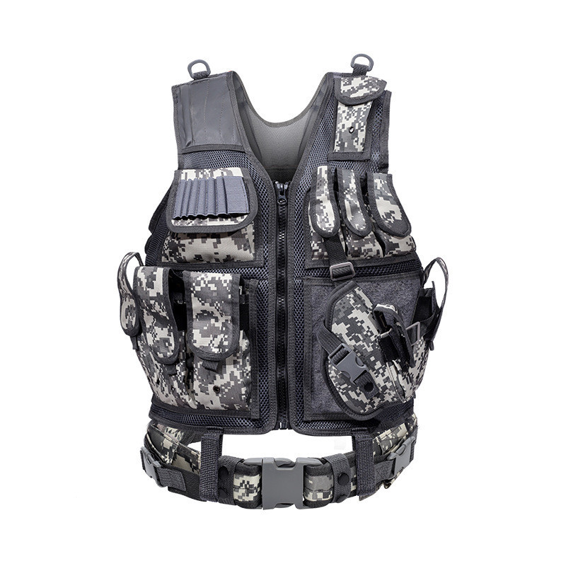 Outdoor Adventure Equipment Camouflage Tactical Vest Amphibious Field ...