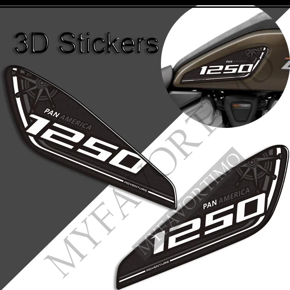 For Harley Pan America 1250 3d Motorcycle Kit Tank Pad Stickers Decals 