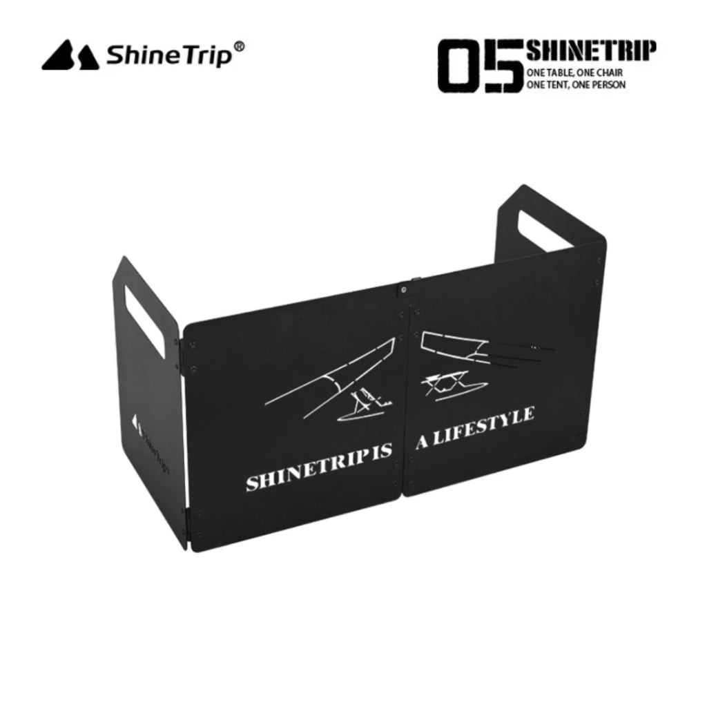 ST060-061- A447 SHINE TRIP Changchi camping windshield black-set ...