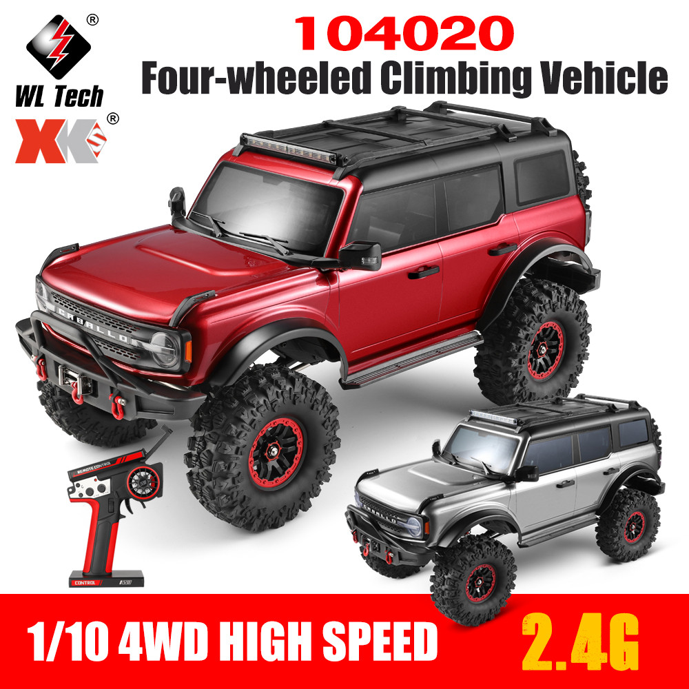 WLtoys 1:10 Electric Climbing Car 104020 4WD Professional 2.4G ...