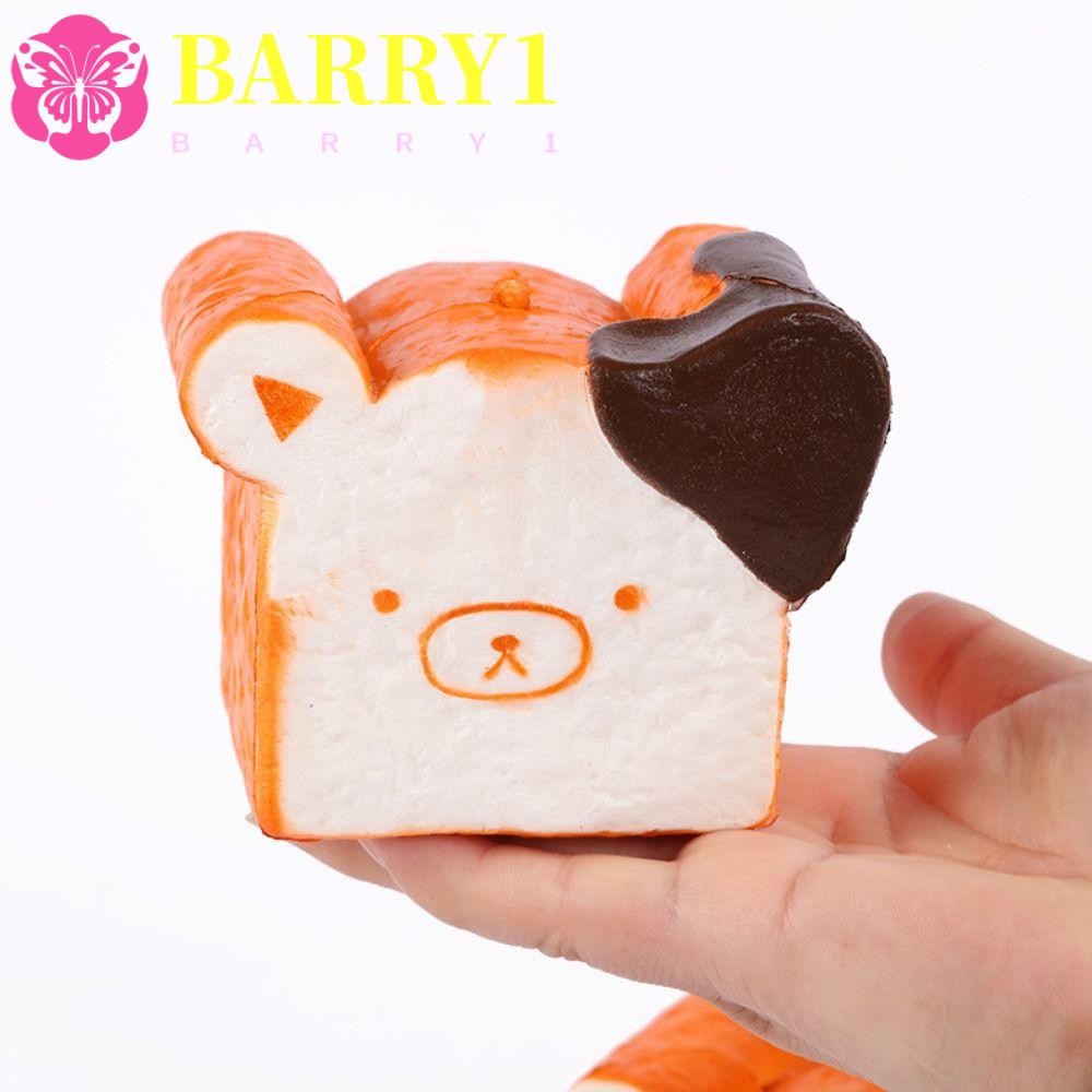 BARRY1 Simulation Toast Squeeze Toys, Pinch Silicone Bear Toast Squeeze ...