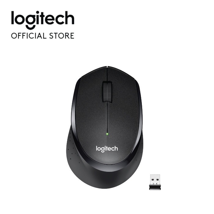 Logitech M331 Silent Plus Wireless Mouse, 2.4 GHz with USB Nano ...