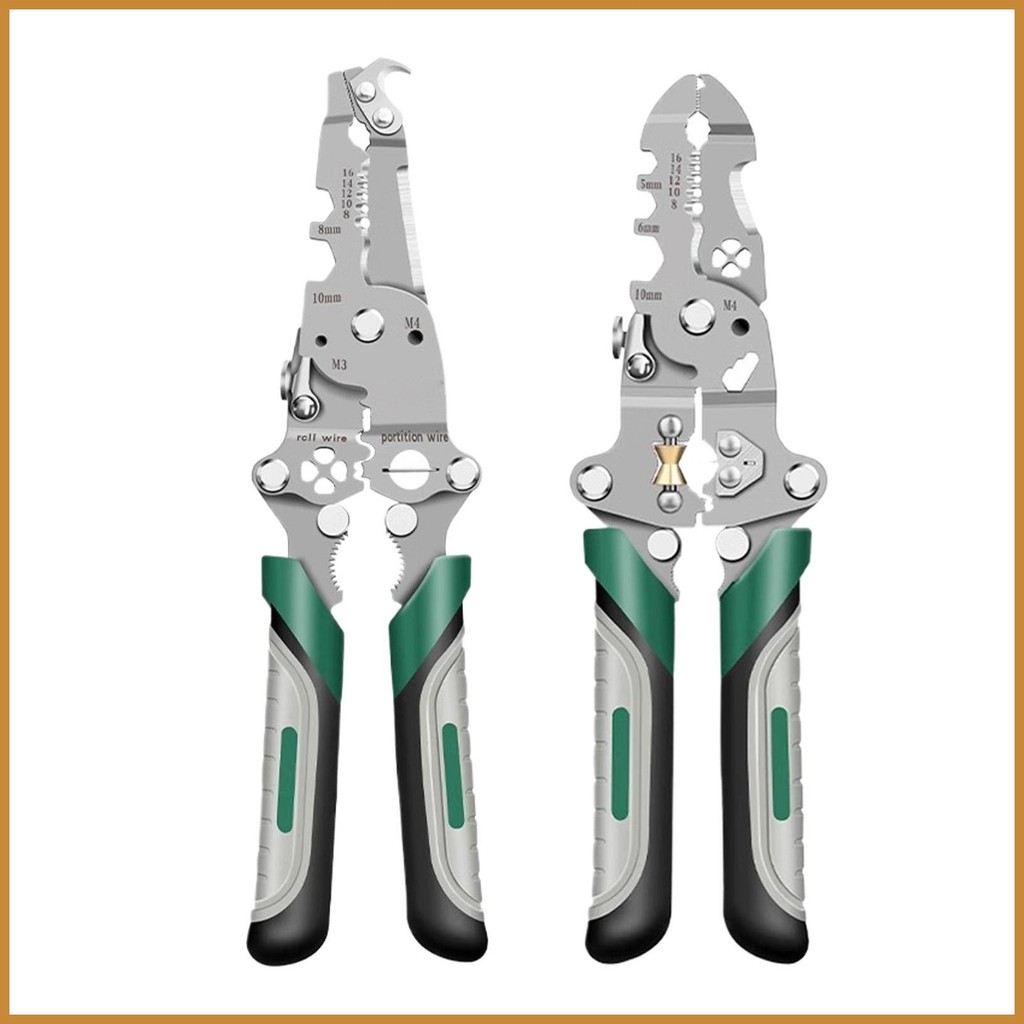 Electrical Wire Strippers Heavy Duty Electrical Pliers for Cable Stripper Multi-function Cable ...