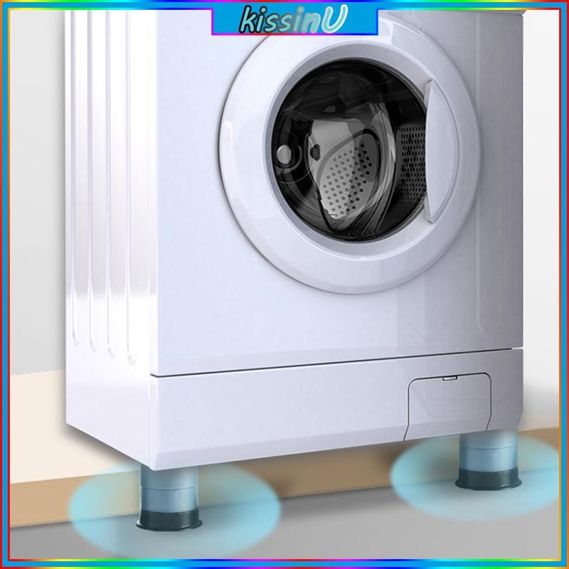 kiss Adjustable Heighten Washing Machine Anti Vibration Pad Anti-slip ...