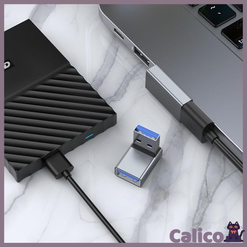 Cali 90 Degree USB 3 0 A Male To Female Up Right Angled Adapter ...