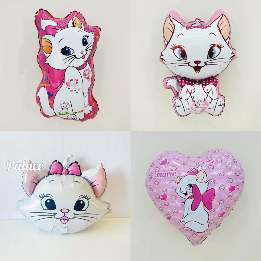 Mary Cat Cartoon Shape Aluminum Film Balloon Aluminum Foil Balloon ...
