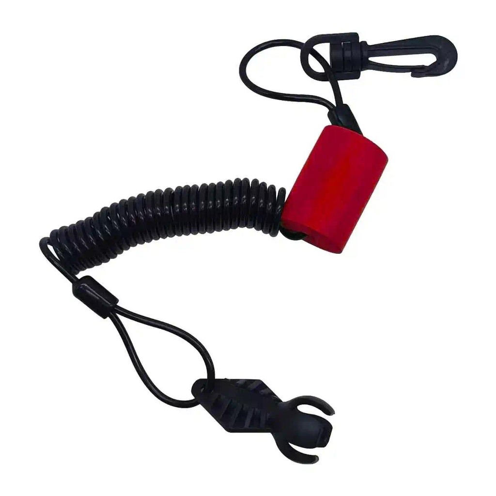Red Safety Lanyard Key Cord Clip Fit for Sea-Doo RXT RXP Spark 900 ACE ...