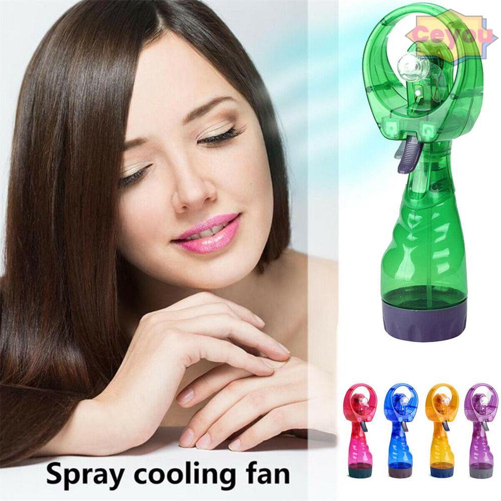 CEYOU Spray Fan Desk Air Misting Portable Mini Water Spray Hand Held ...
