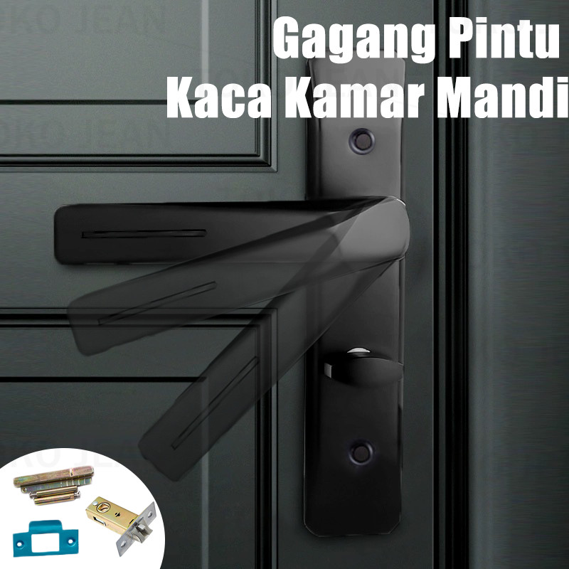 Minimalist Room Toilet Door Lock Bathroom Door Lock Aluminum Silent ...