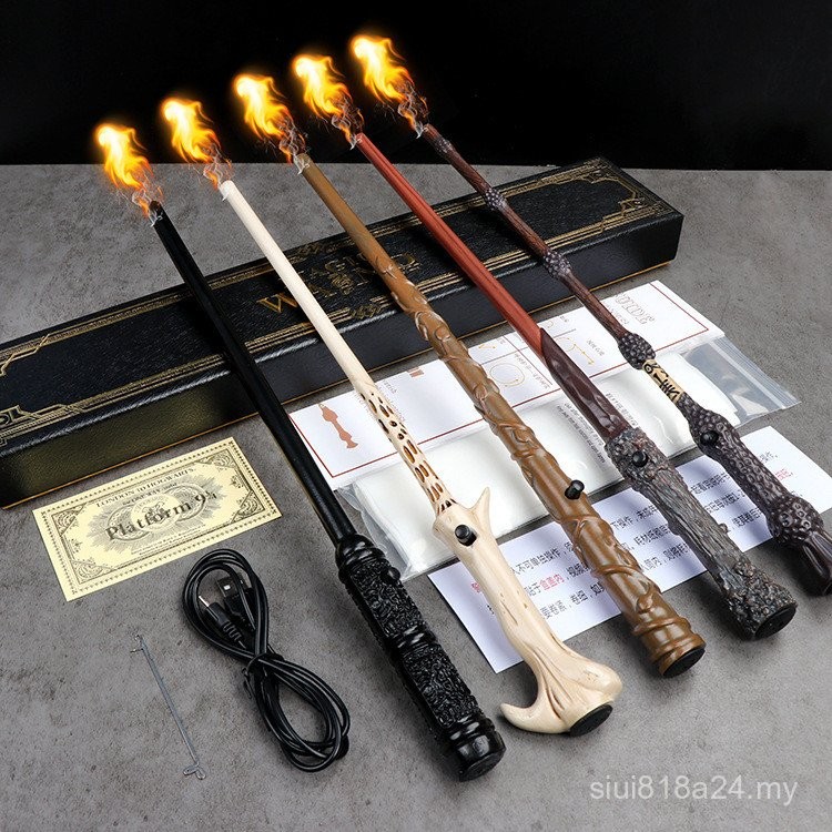 Harry Potter Fire-breathing Wand Dumbledore Voldemort Magic Wand ...