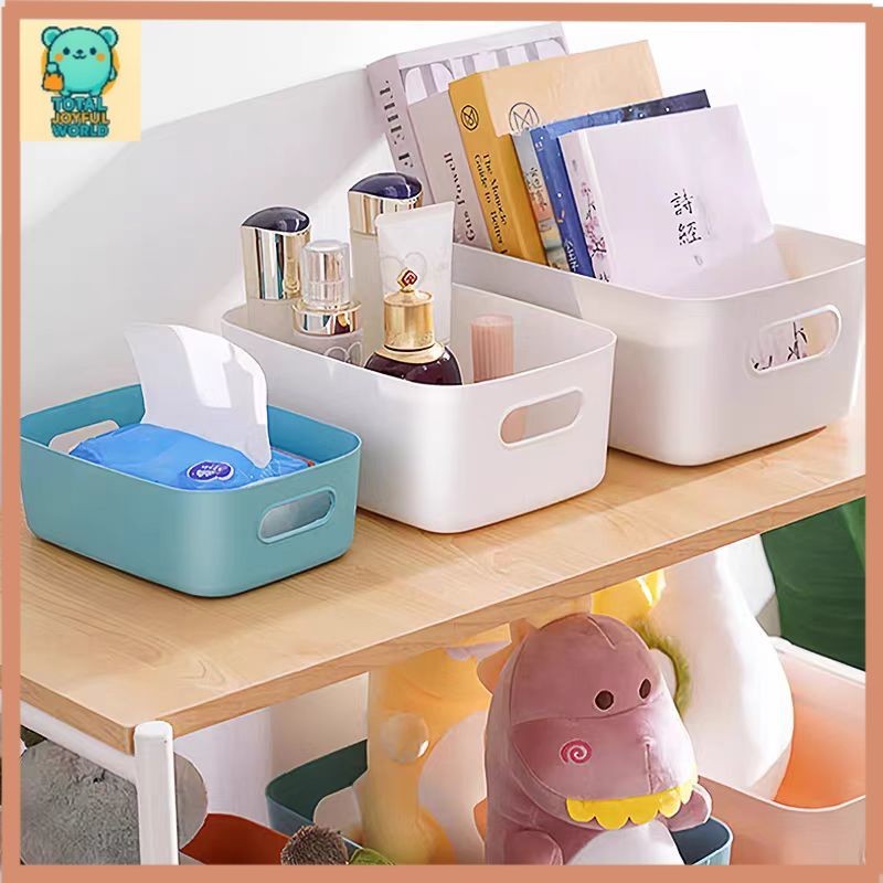 Multipurpose Muji Plastic Storage Basket - Kitchen - Make Up - Desk ...