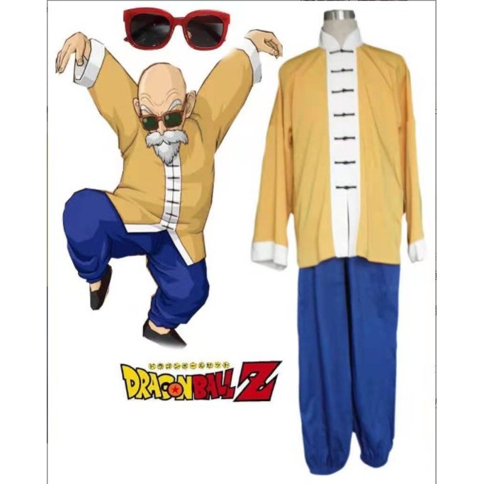 master roshi costume Kame Sennin costume dragon ball costume master ...