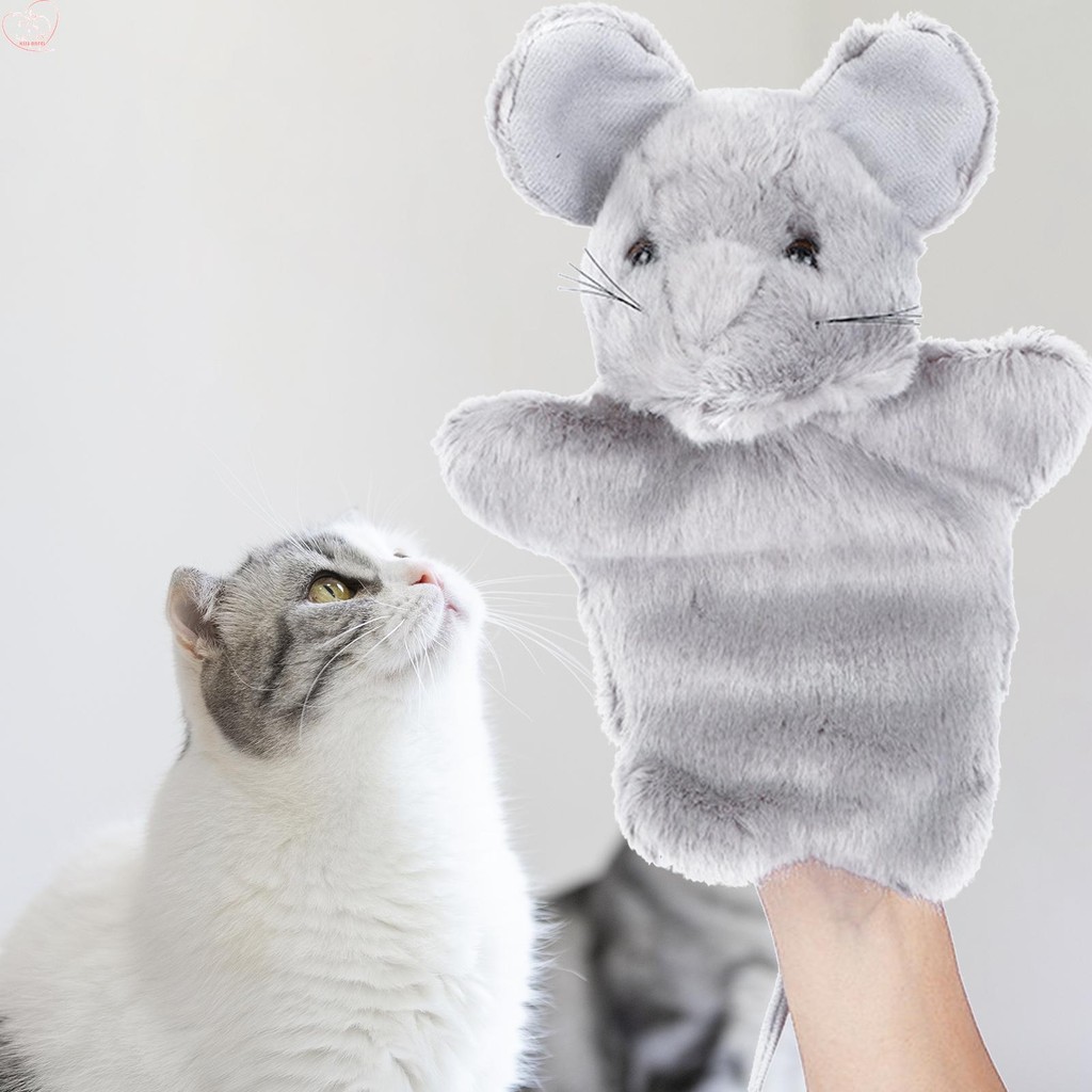 Cat Wrestling Toy Puppet Exercise & Mental Stimulation Cat Glove Puppet ...