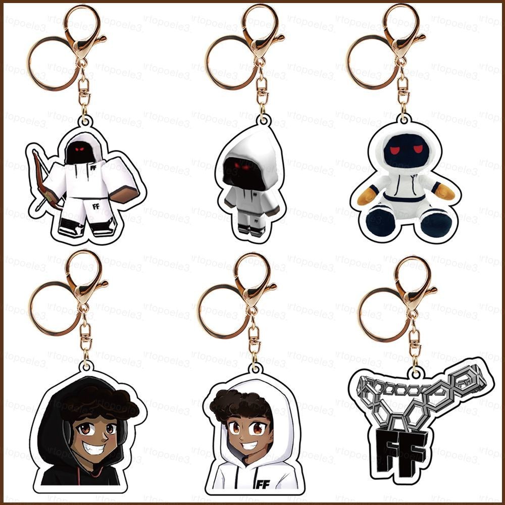 ST3 Foltyn Family YouTube acylic key holder keychain bag pendant TS3 ...