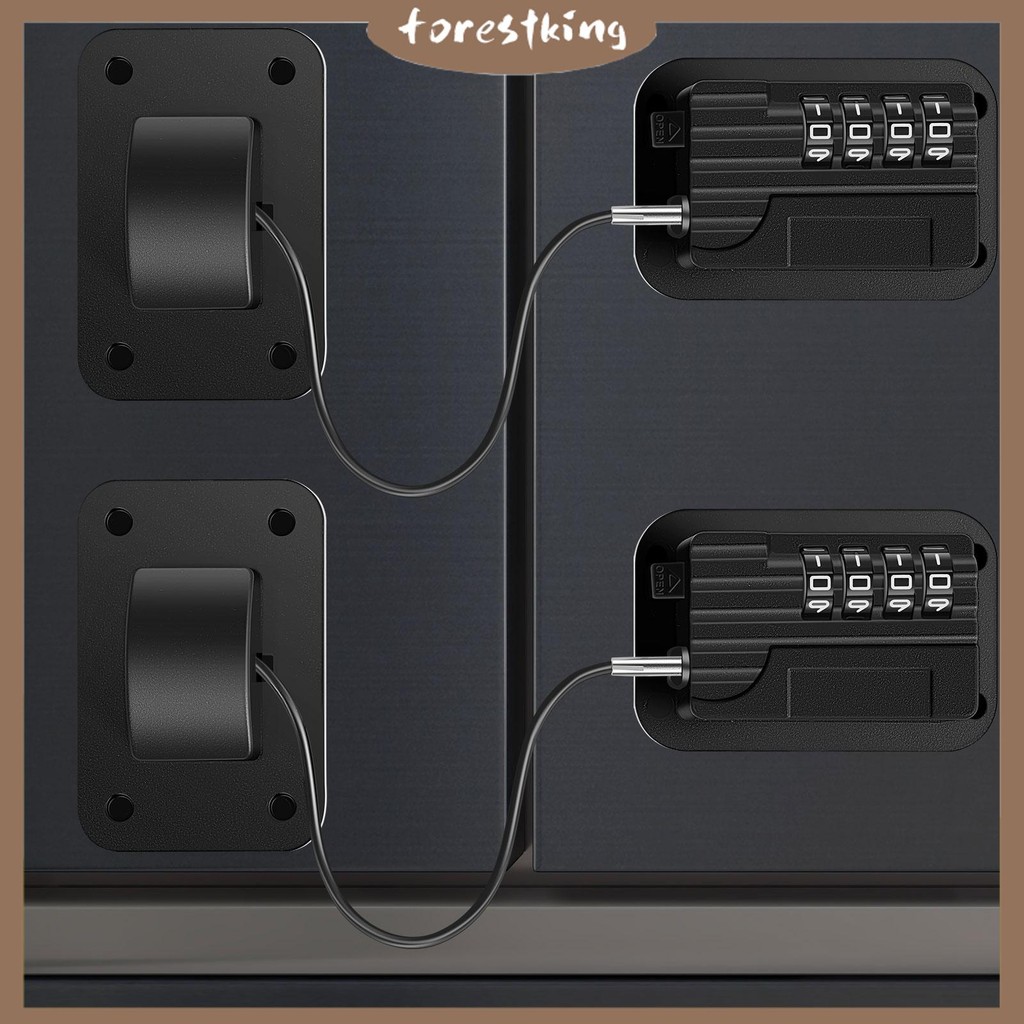 Refrigerator Locks Self Adhesive Fridge Lock with Password Child Proof ...