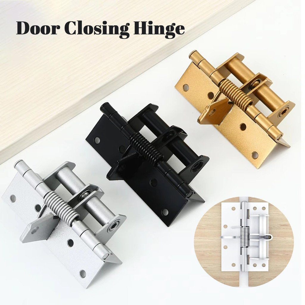 Self Closing Spring Hinges Aluminum Alloy Door Closing Hinge Heavy Duty ...