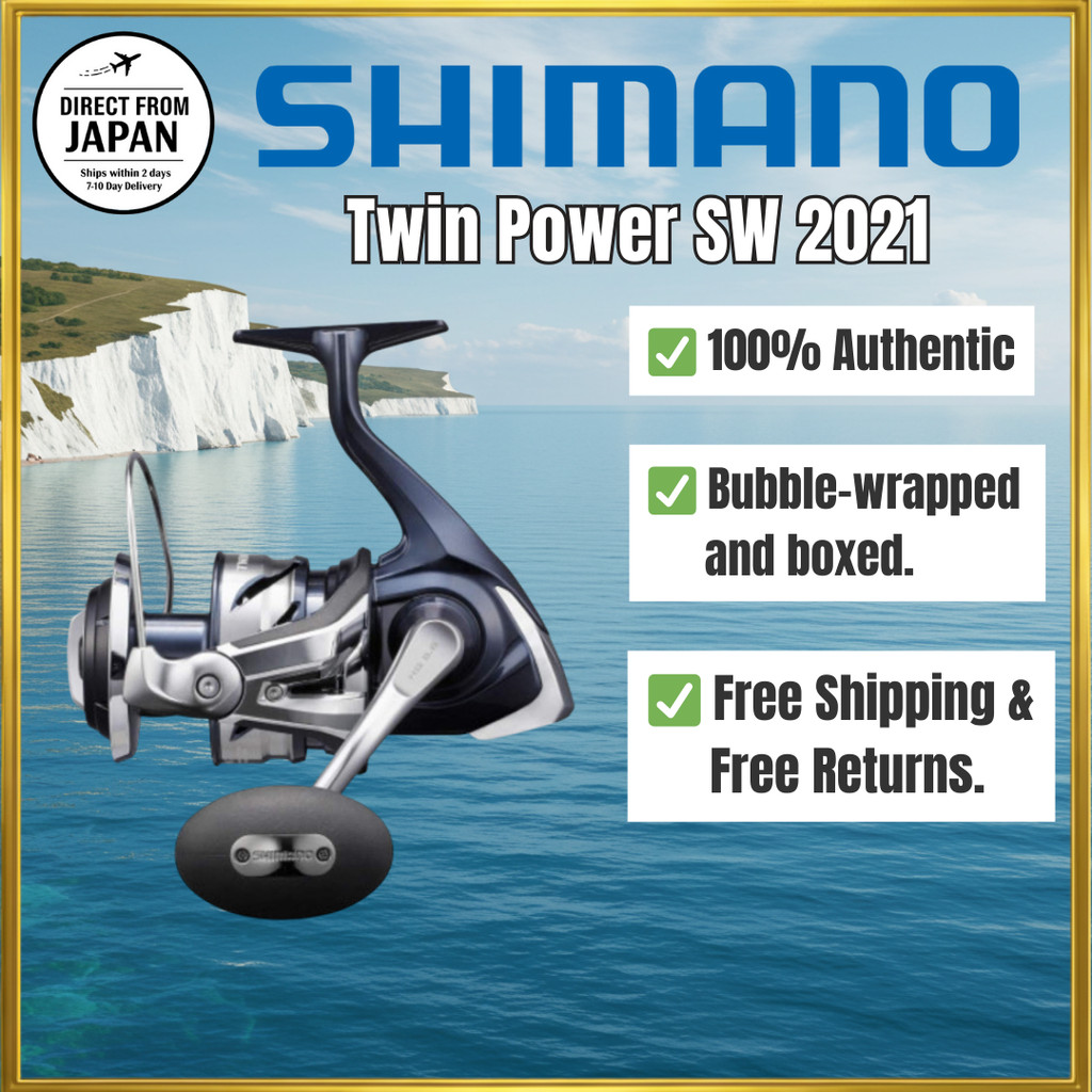 Shimano Twin Power SW 21 Spinning Reel Saltwater | Shopee Malaysia
