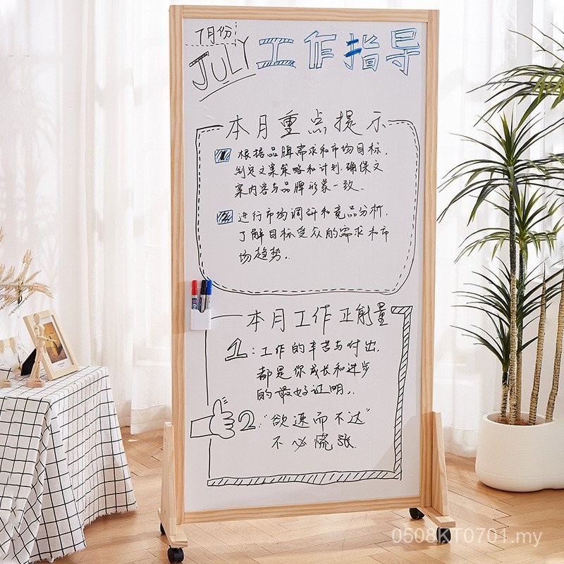 Magnetic Calligraphy Photo Wall Floor-standing Easel Exhibition Stand ...