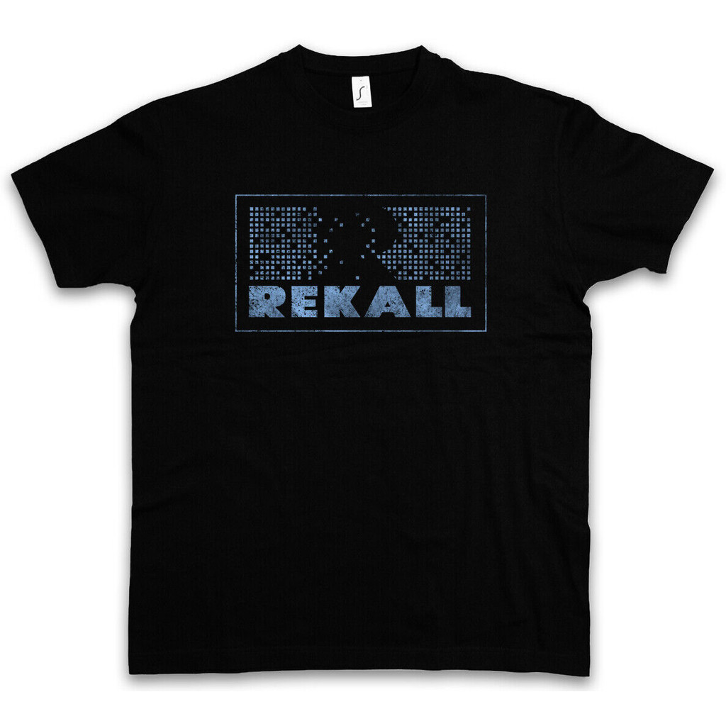 Rekall Logo T-Shirt Total Arnold Recall Sign Insignia Logo Company ...