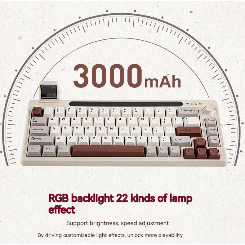 EPOMAKER RT65 customized the third mock examination mechanical keyboard ...