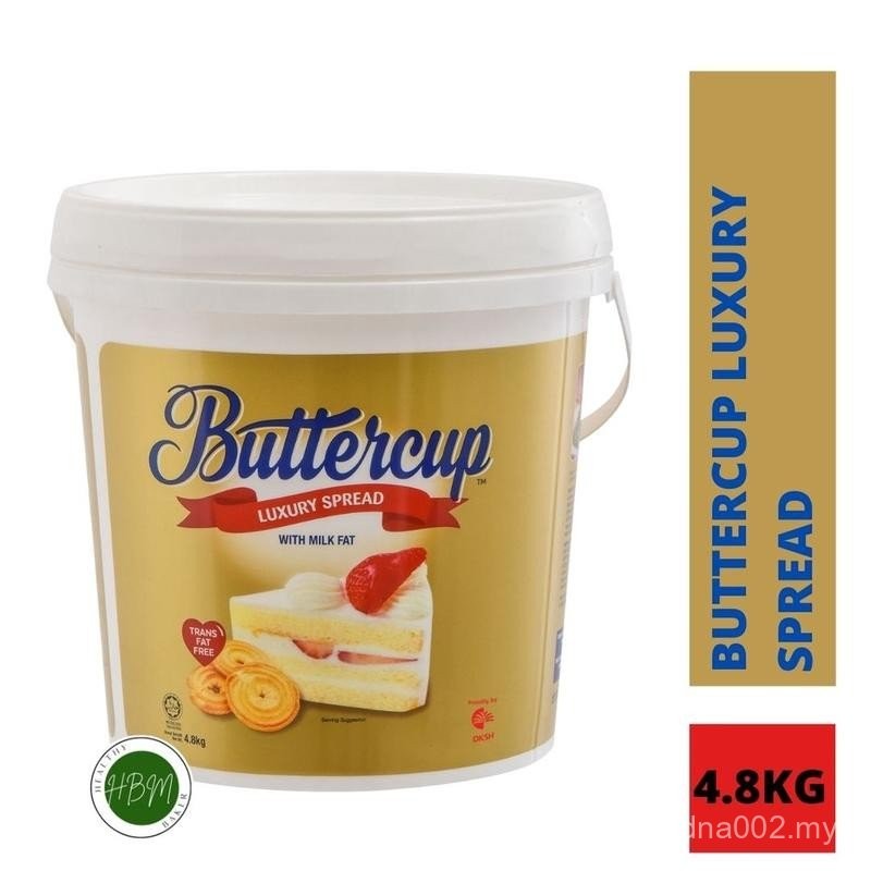 Buttercup Luxury Spread Trans Fat percuma 4.8kg / Buttermere 4.8kg ...