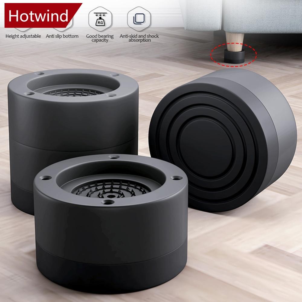 HOTWIND Washing Machine Anti Vibration Pads Lifting Rubber Feet Anti ...