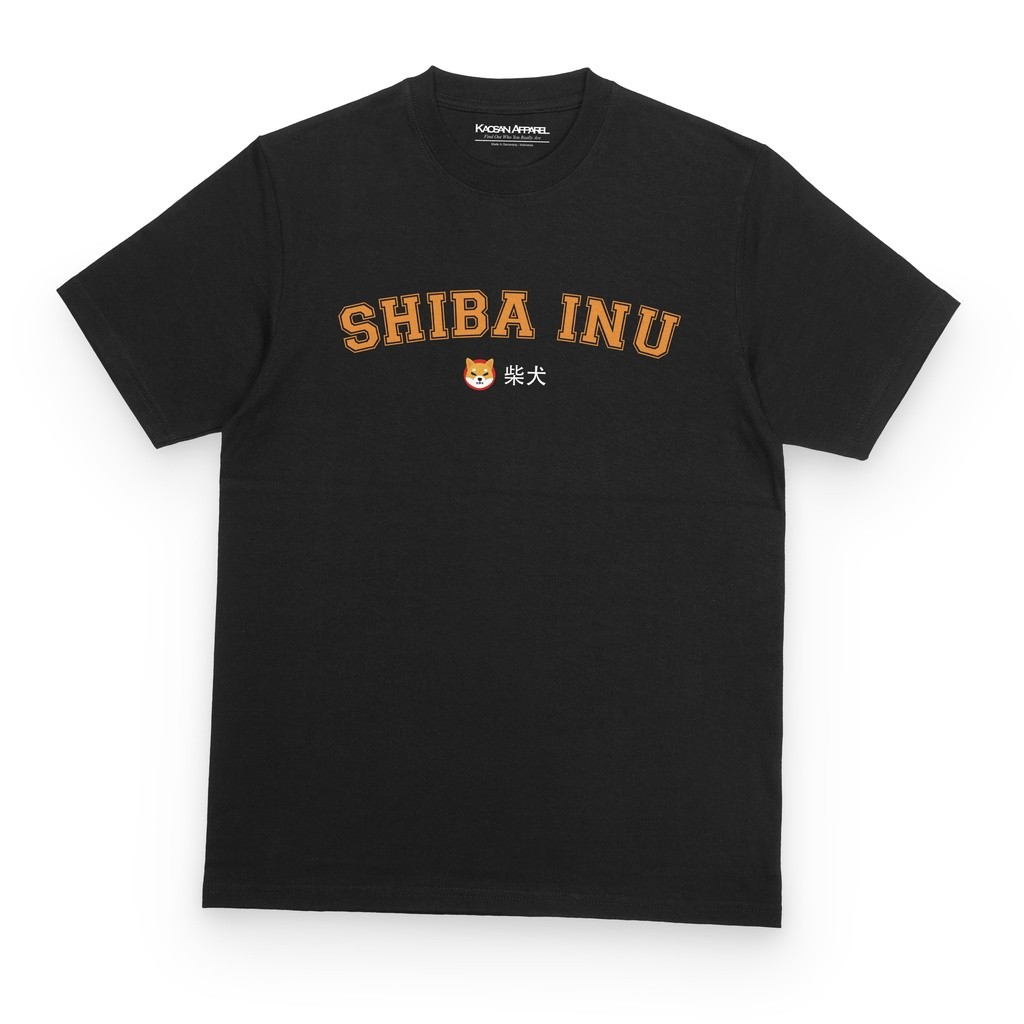 Crypto "Shiba Inu Varsity" T-shirt - Crypto T-shirt/Shiba Inu T-shirt ...