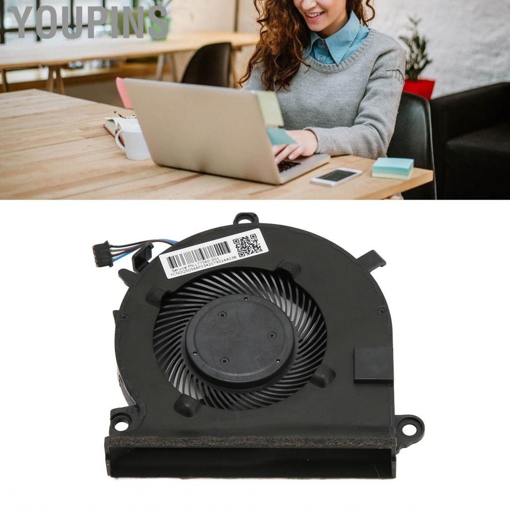 Youpins PC Cooler DC 5V 0.5A 4 Pin Connector CPU Fan Small Compact ...