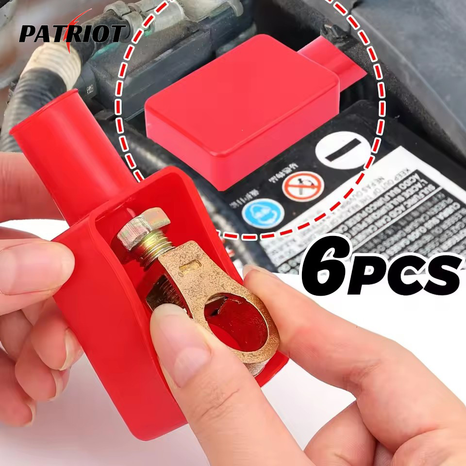 [PATRIO] Car Battery Negative Positive Terminal Covers Cap Boot ...