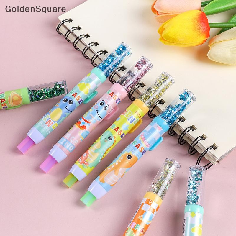 GG Kawaii Eraser Pencil Cute Push-pull Pen Shape Rubber Korean ...